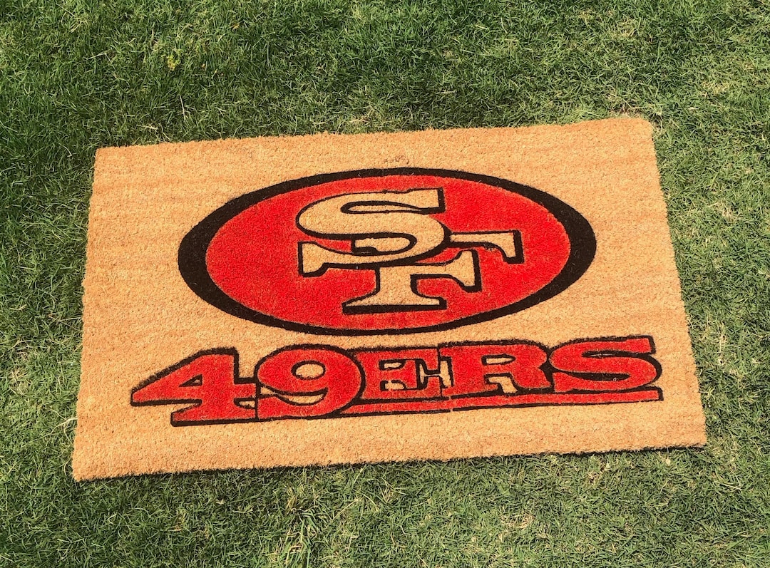 San Francisco 49ers Hand Painted Doormats - Etsy