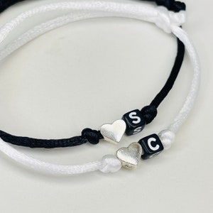 Personalised Couples Bracelet Matching Friendship Bracelet Set for Best ...