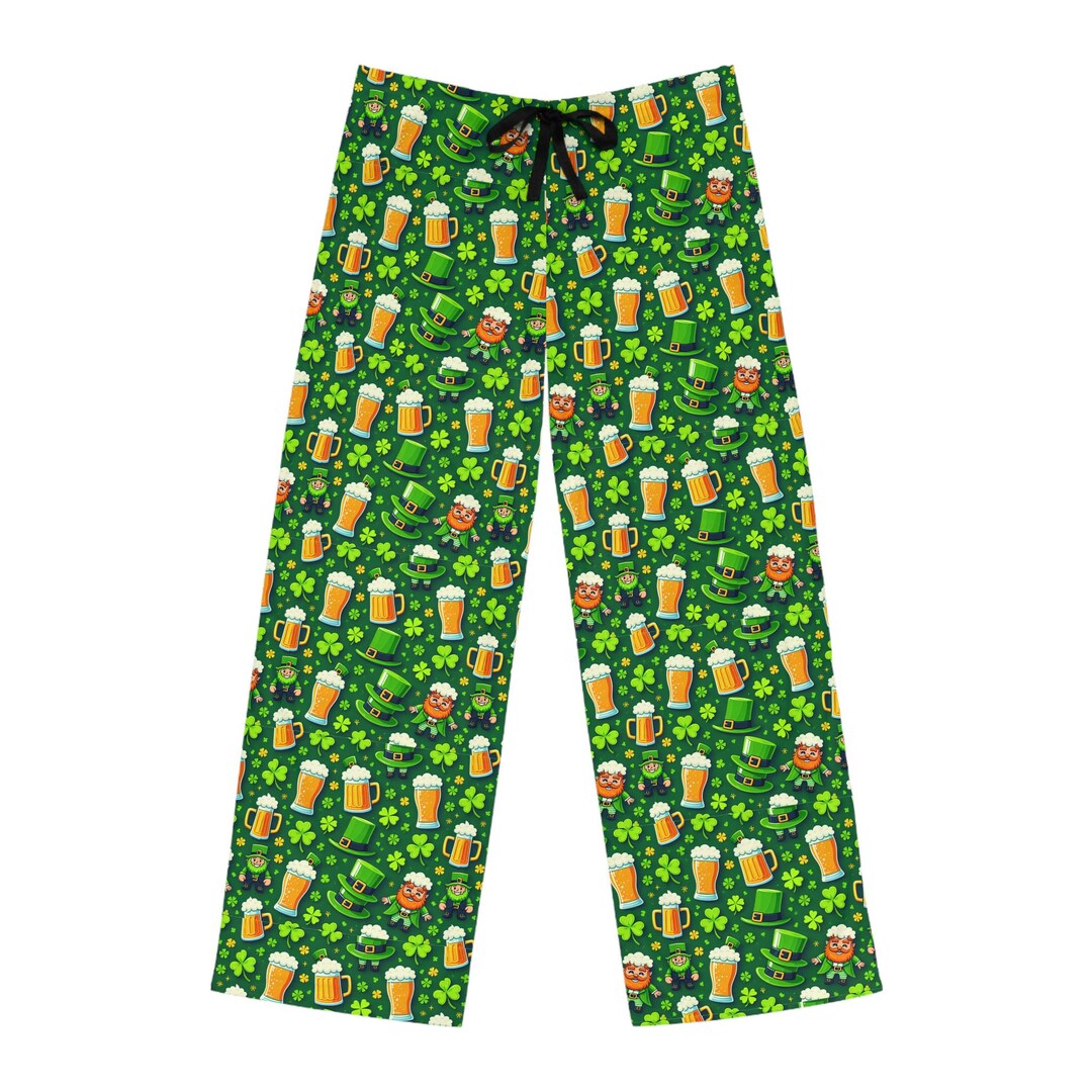 Men's Pajama Pants St. Patrick's Day Fun With Beer and Leprechauns - Etsy