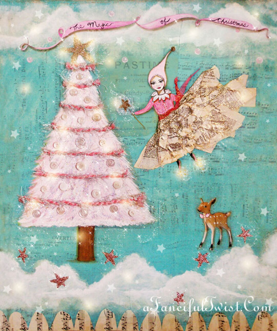 The Magic of Christmas, Sugar Plum Fairy Print - Etsy