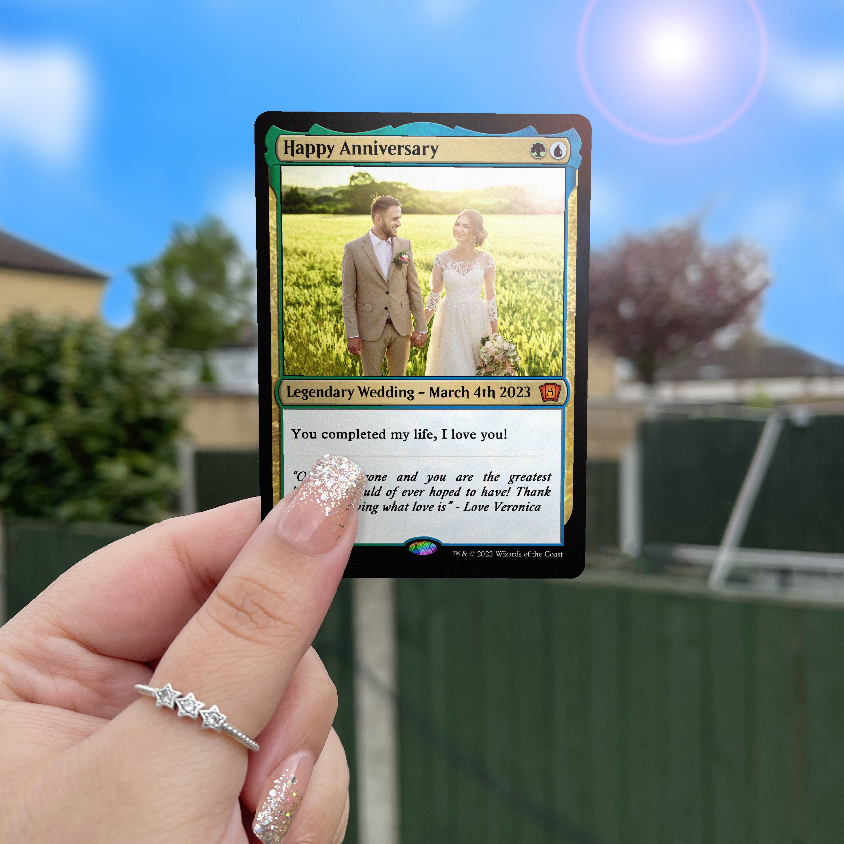 Custom Magic the Gathering MTG Personalized Handmade Standard or Foil ...