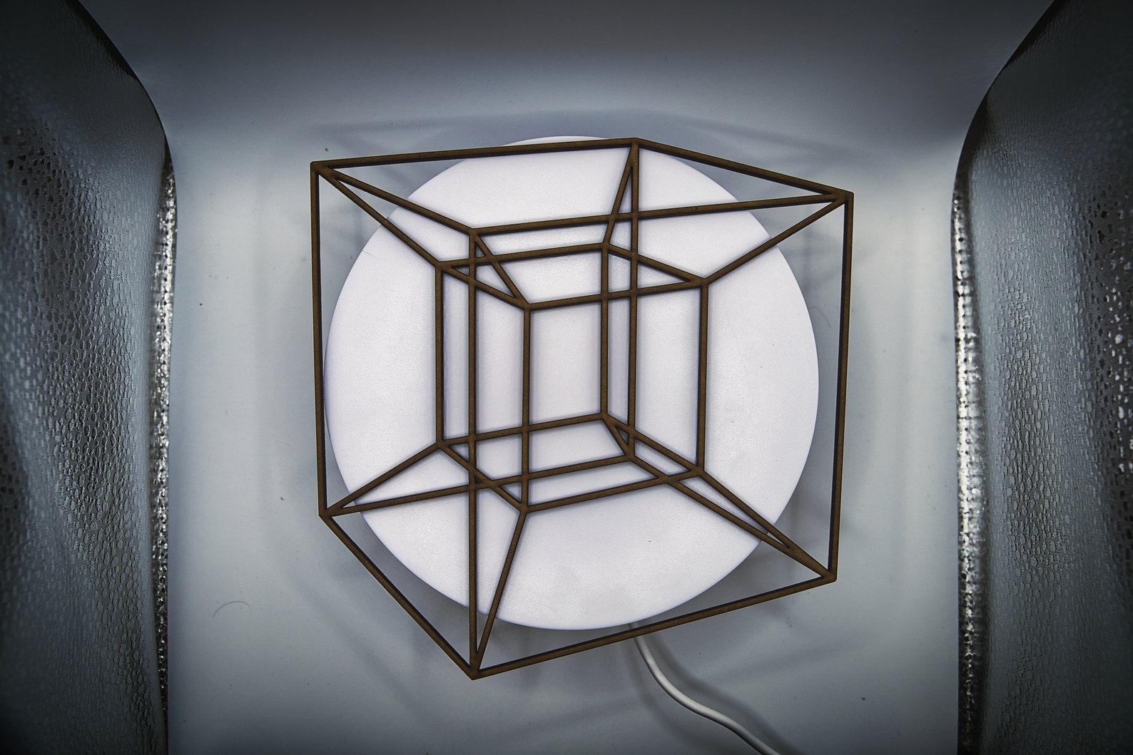 Tesseract Wall Art Collection: Hypercube, Floating Cube, Sacred ...
