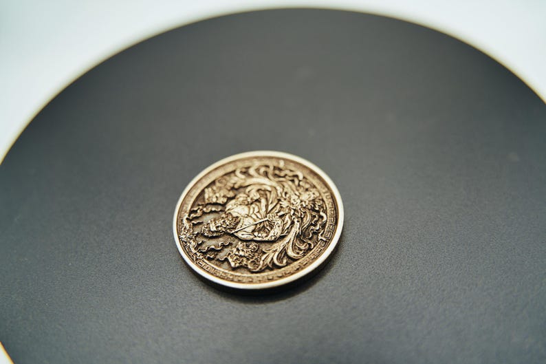 Hades and Cerberus Greek Mythology Brass Coin Collectible - Etsy
