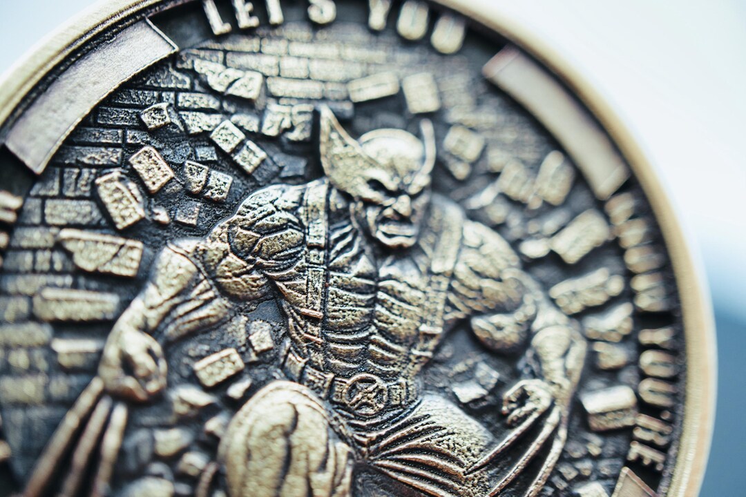 Wolverine Brass Coin Challenge Coin - Etsy