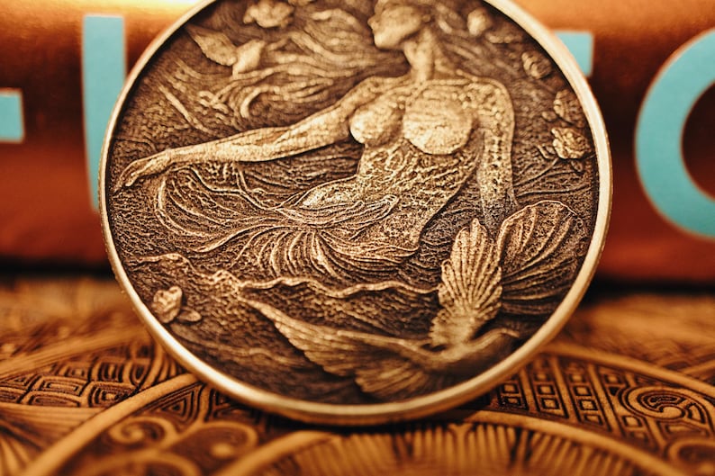 Aphrodite's Repose- Brass Coin of Aphrodite - Etsy
