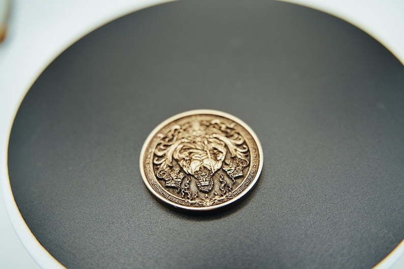 Hades and Cerberus Greek Mythology Brass Coin Collectible - Etsy