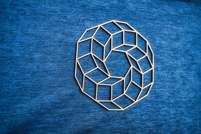 Tesseract Wall Art Collection: Hypercube, Floating Cube, Sacred ...