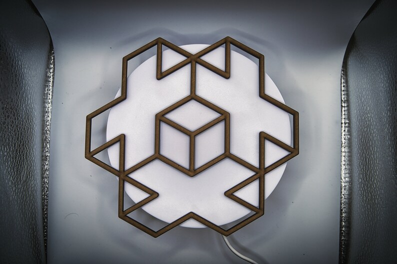 Tesseract Wall Art Collection: Hypercube, Floating Cube, Sacred ...