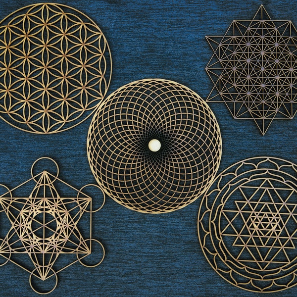 Sacred Geometry Cutout - Etsy