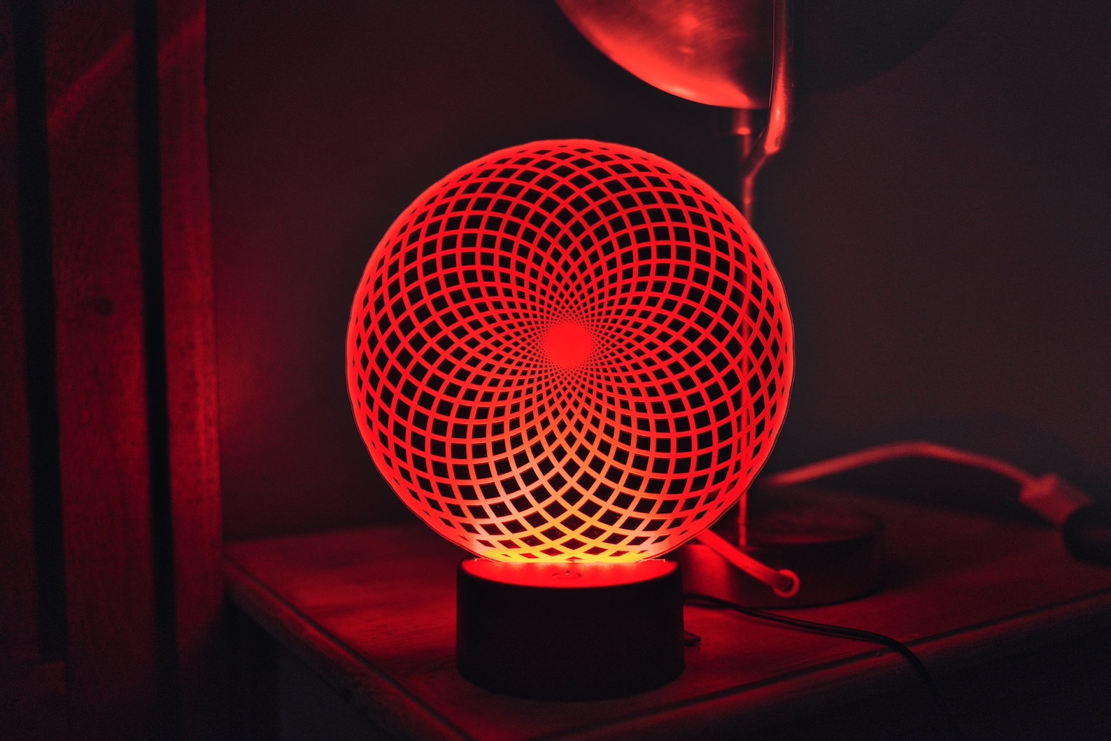 Sacred Geometry Torus High Vibrational Pattern | USB LED Light Base - Etsy