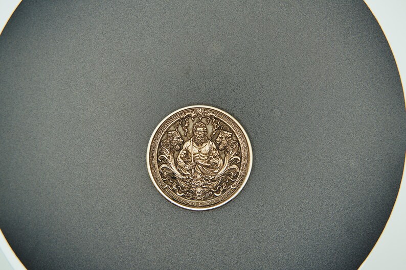 Hades and Cerberus Greek Mythology Brass Coin Collectible - Etsy