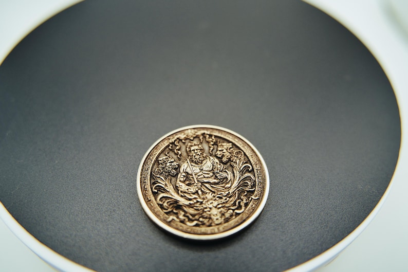 Hades and Cerberus Greek Mythology Brass Coin Collectible - Etsy