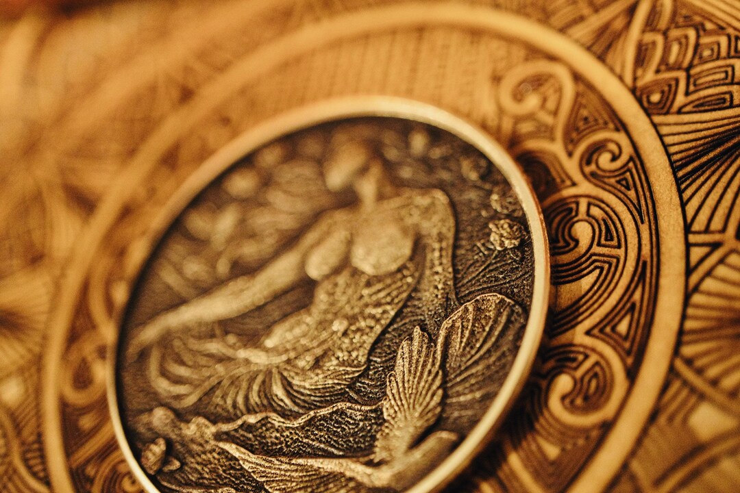 Aphrodite's Repose- Brass Coin of Aphrodite - Etsy