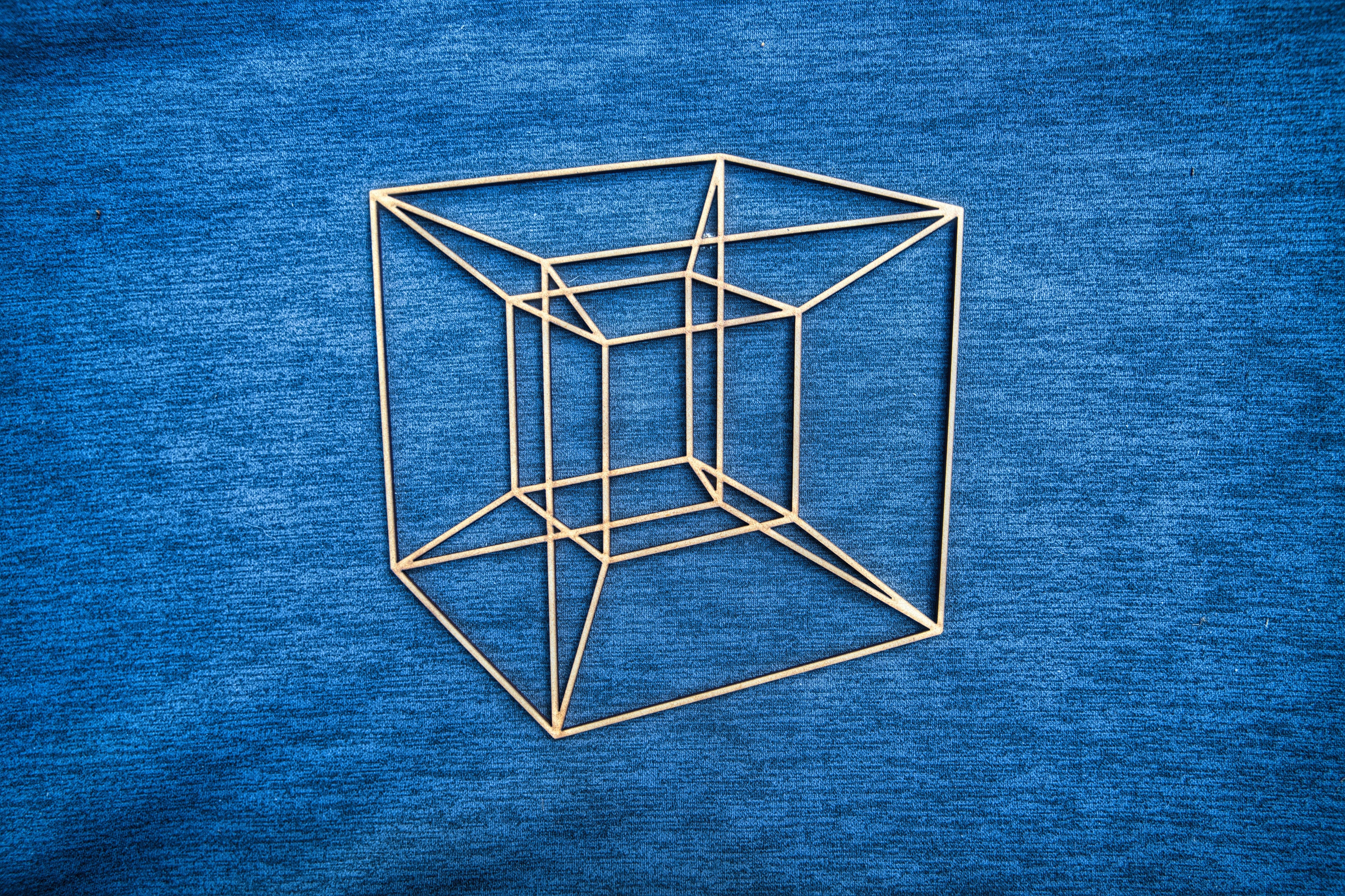 Tesseract Wall Art Collection: Hypercube, Floating Cube, Sacred ...
