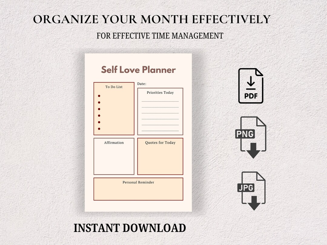 Self Care Schedule, Self Care Checklist, Self Care Plan, Adhd Self Care ...
