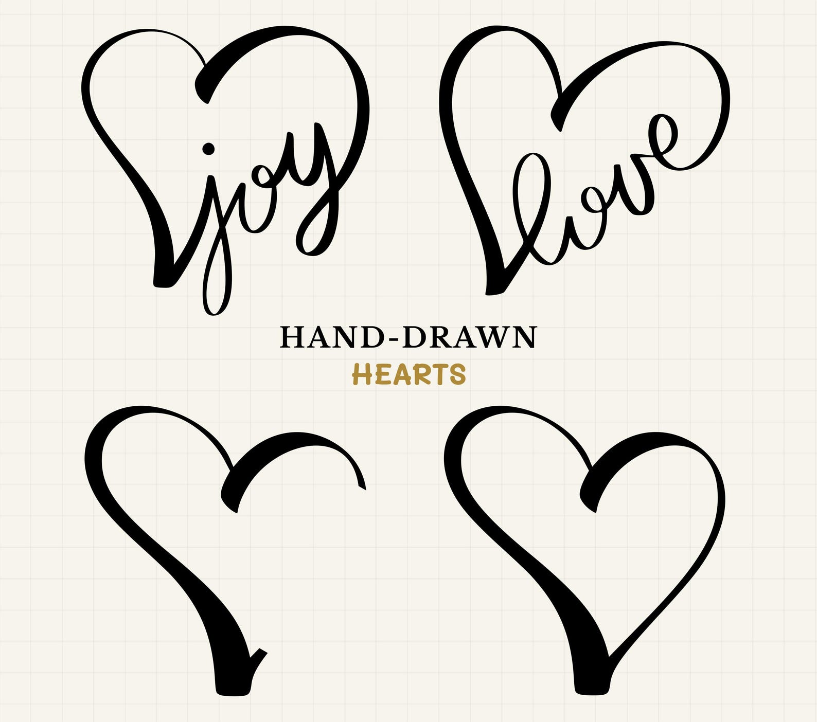 Heart Svg Outline, Love Word Heart, Valentines Day Heart Png Open Heart ...