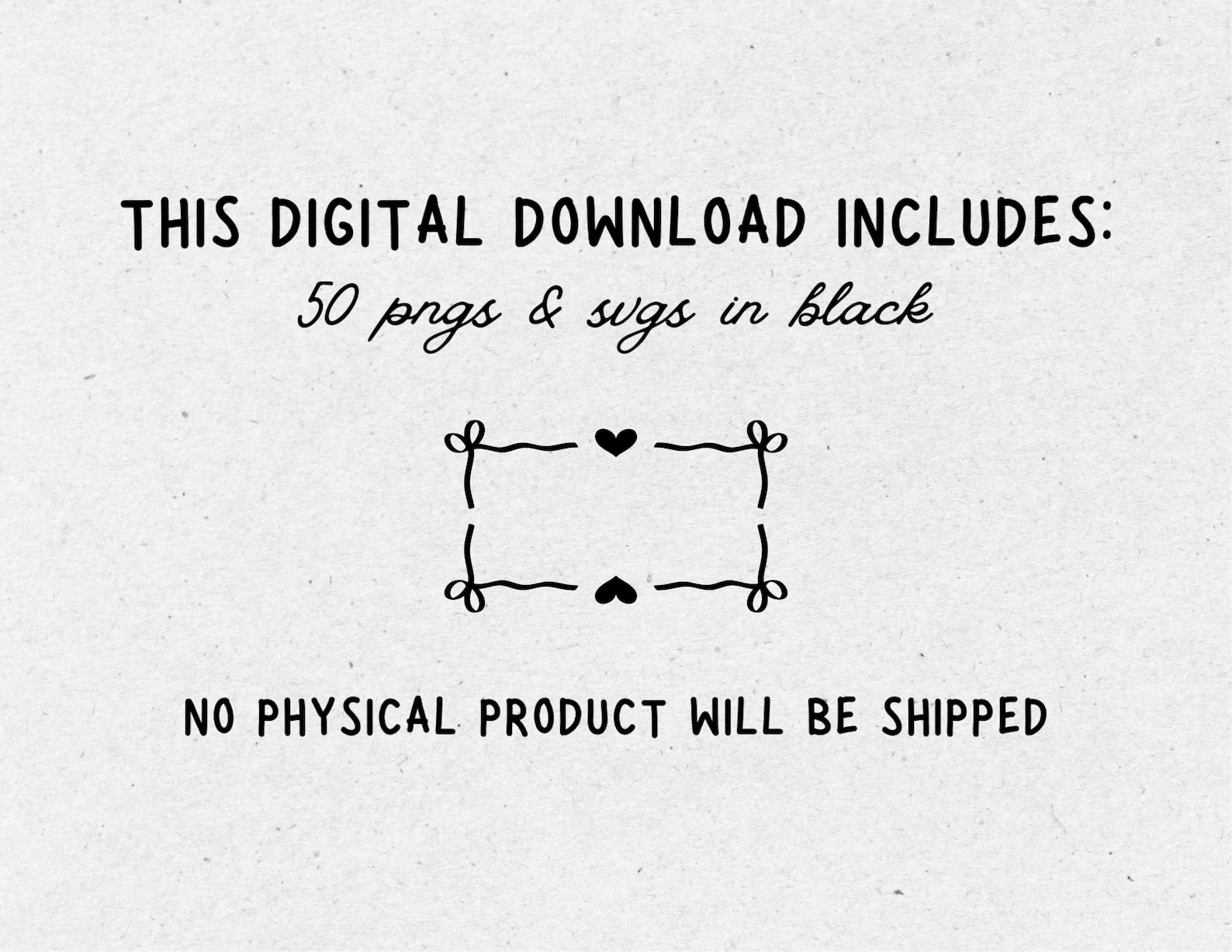 Hand Drawn Bow Frame Clipart Bundle Doodle Wedding Border Wavy Squiggle ...