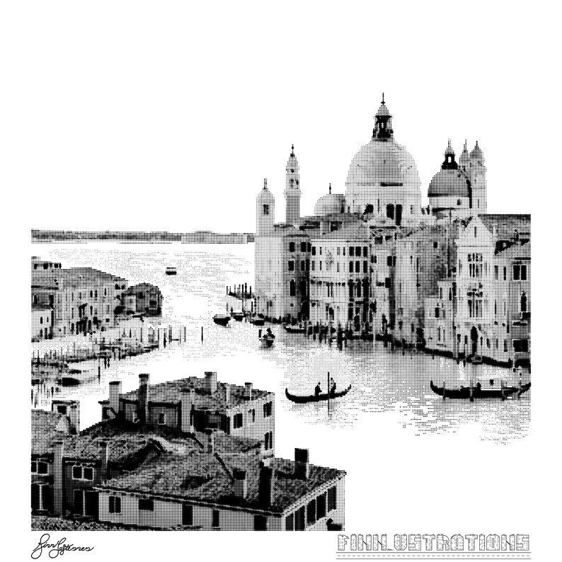 Venice, Italy Cityscape Apparel (03 of 03) | Italian T-shirt ...