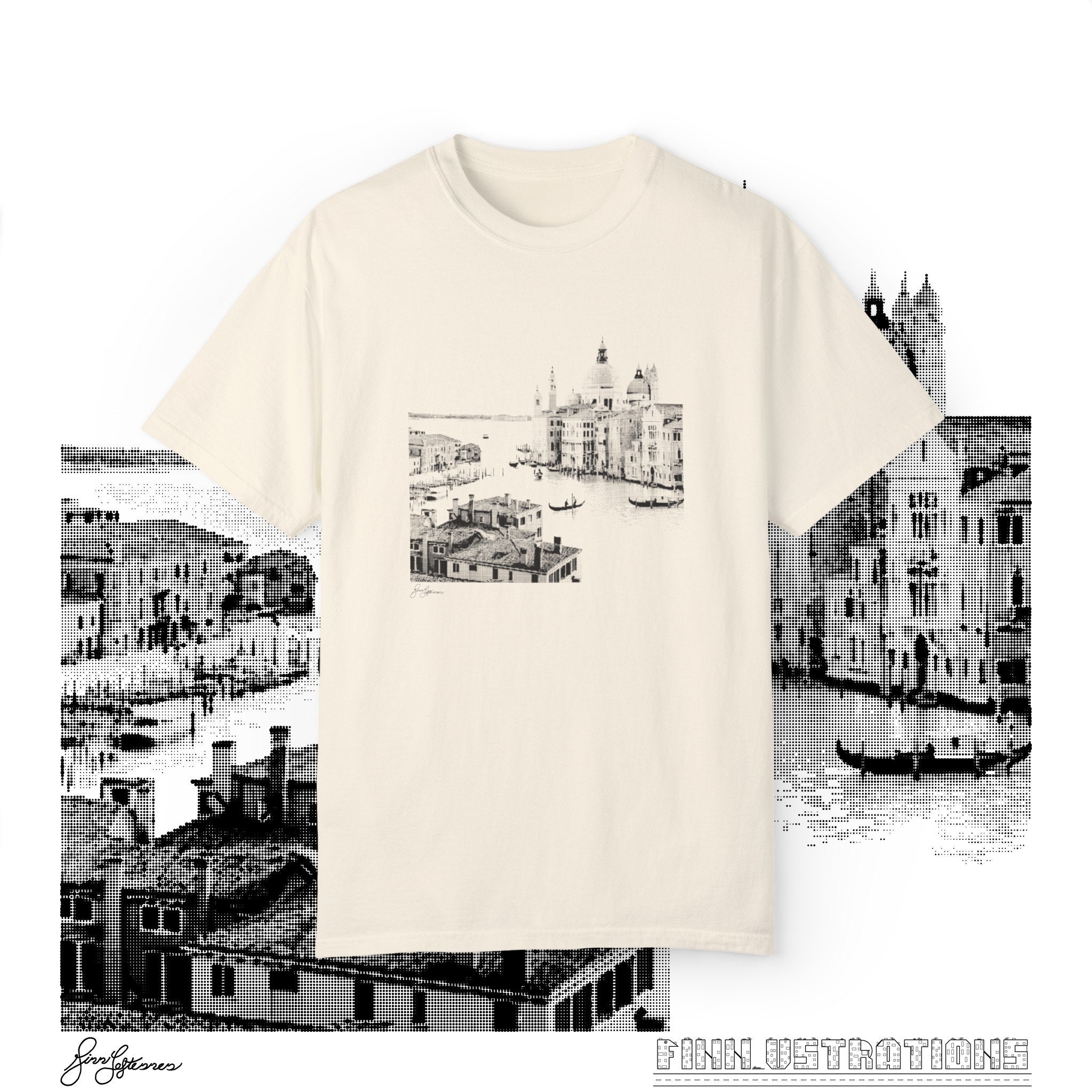 Venice, Italy Cityscape Apparel (03 of 03) | Italian T-shirt ...