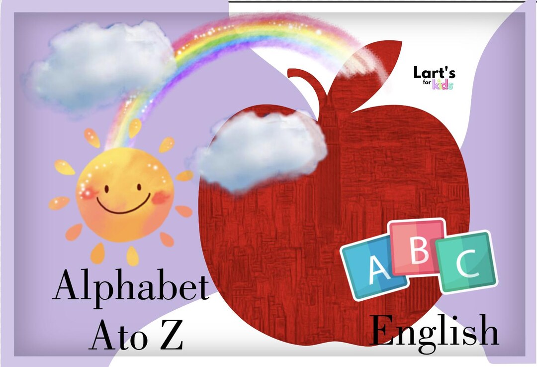 English Alphabet Posters | ABC Alphabet | Toddler Preschool ABC Posters ...