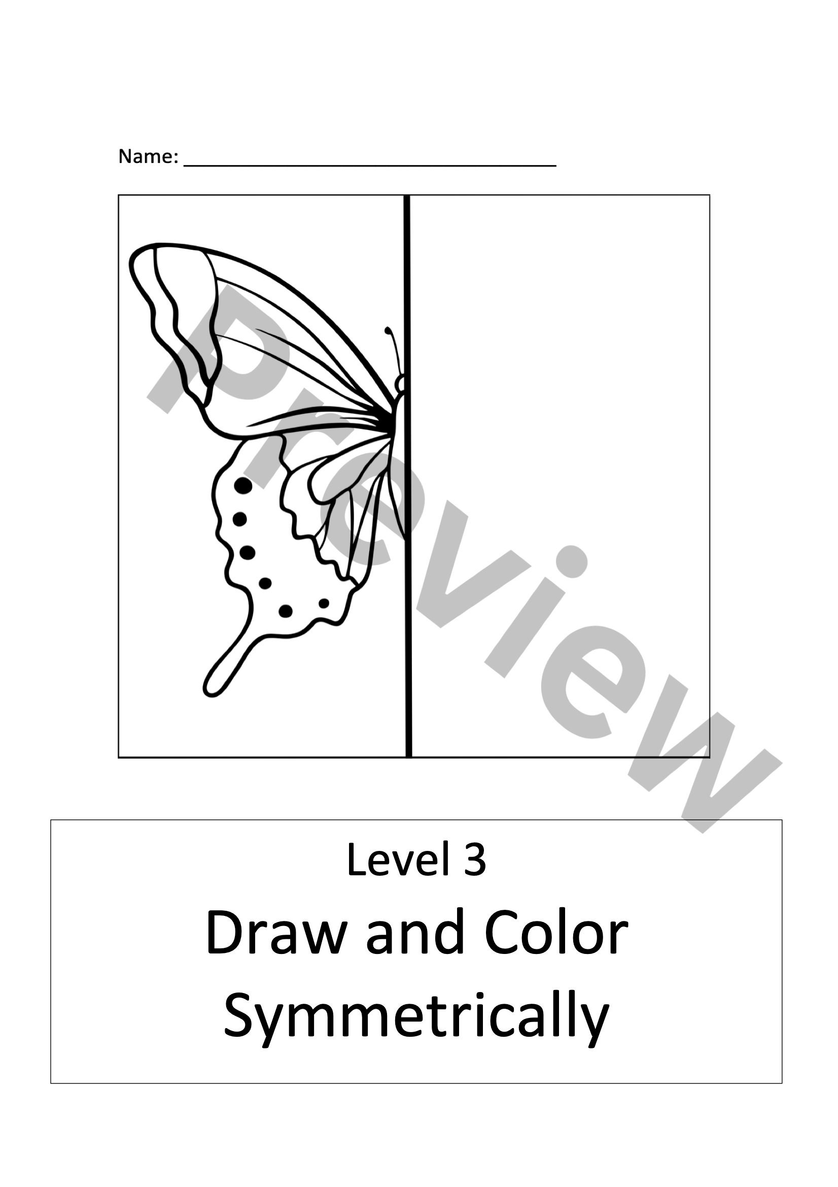 Interactive Symmetry Drawing Activity: Explore Grassland Insects ...