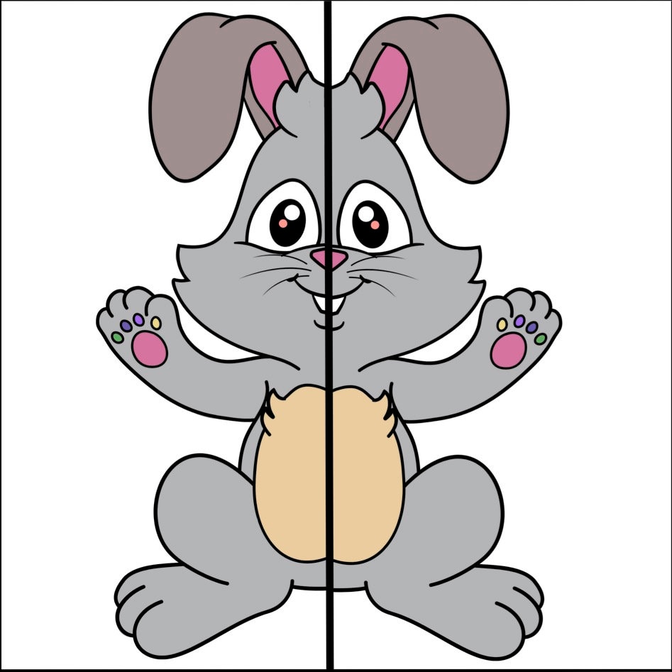 Interactive Symmetry Drawing Activity: Explore Woodland Animals ...