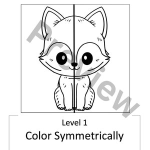 Interactive Symmetry Drawing Activity: Explore Woodland Animals ...