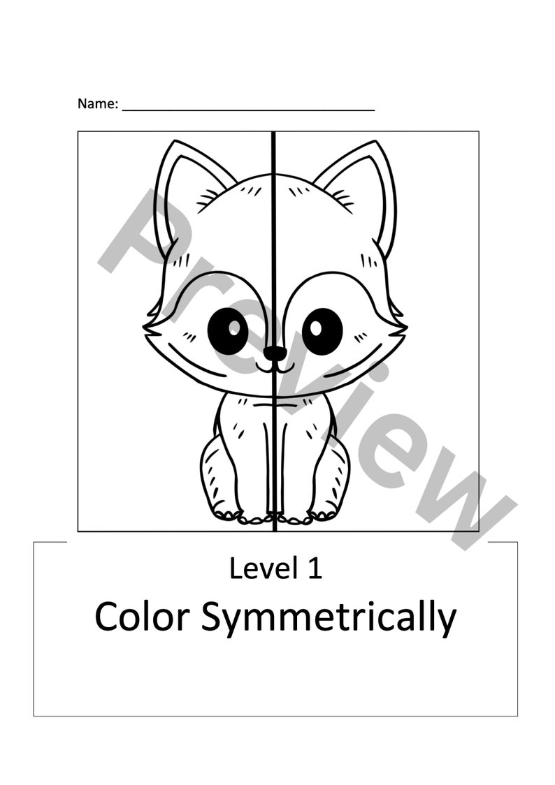 Interactive Symmetry Drawing Activity: Explore Woodland Animals ...