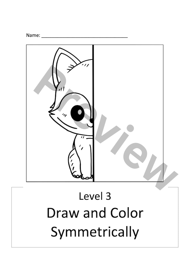 Interactive Symmetry Drawing Activity: Explore Woodland Animals ...
