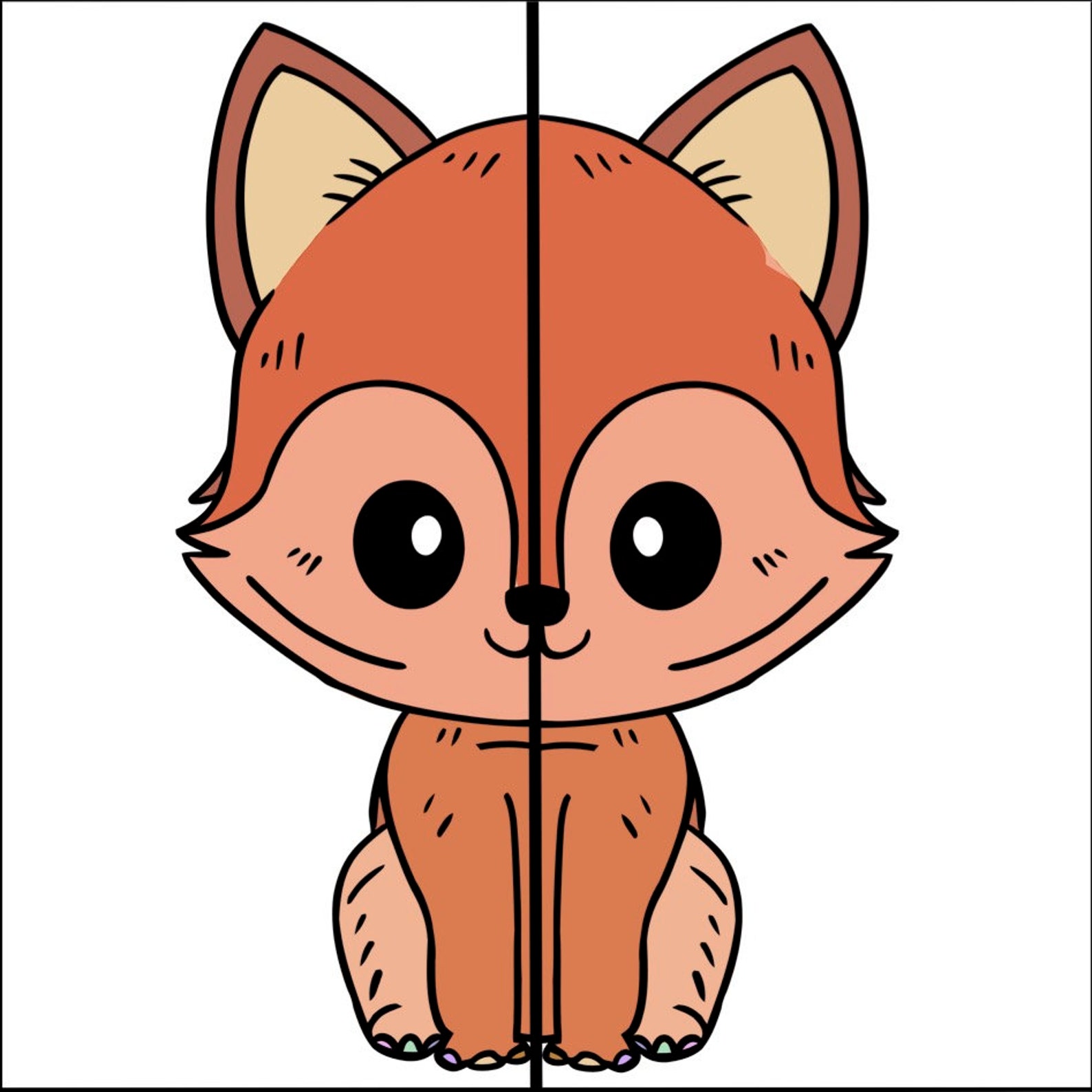 Interactive Symmetry Drawing Activity: Explore Woodland Animals ...