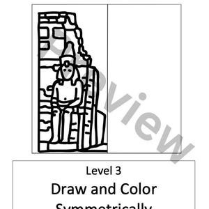 Interactive World Wonders Pack 4 Lines of Symmetry Drawing Activity ...