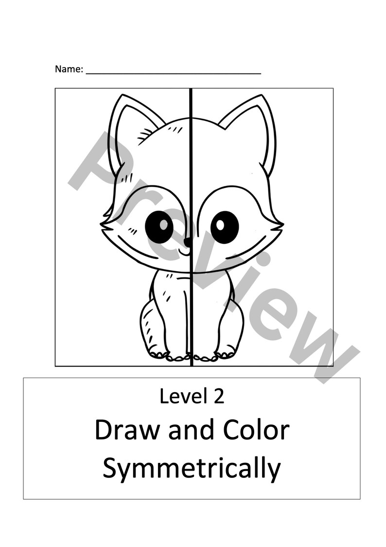 Interactive Symmetry Drawing Activity: Explore Woodland Animals ...