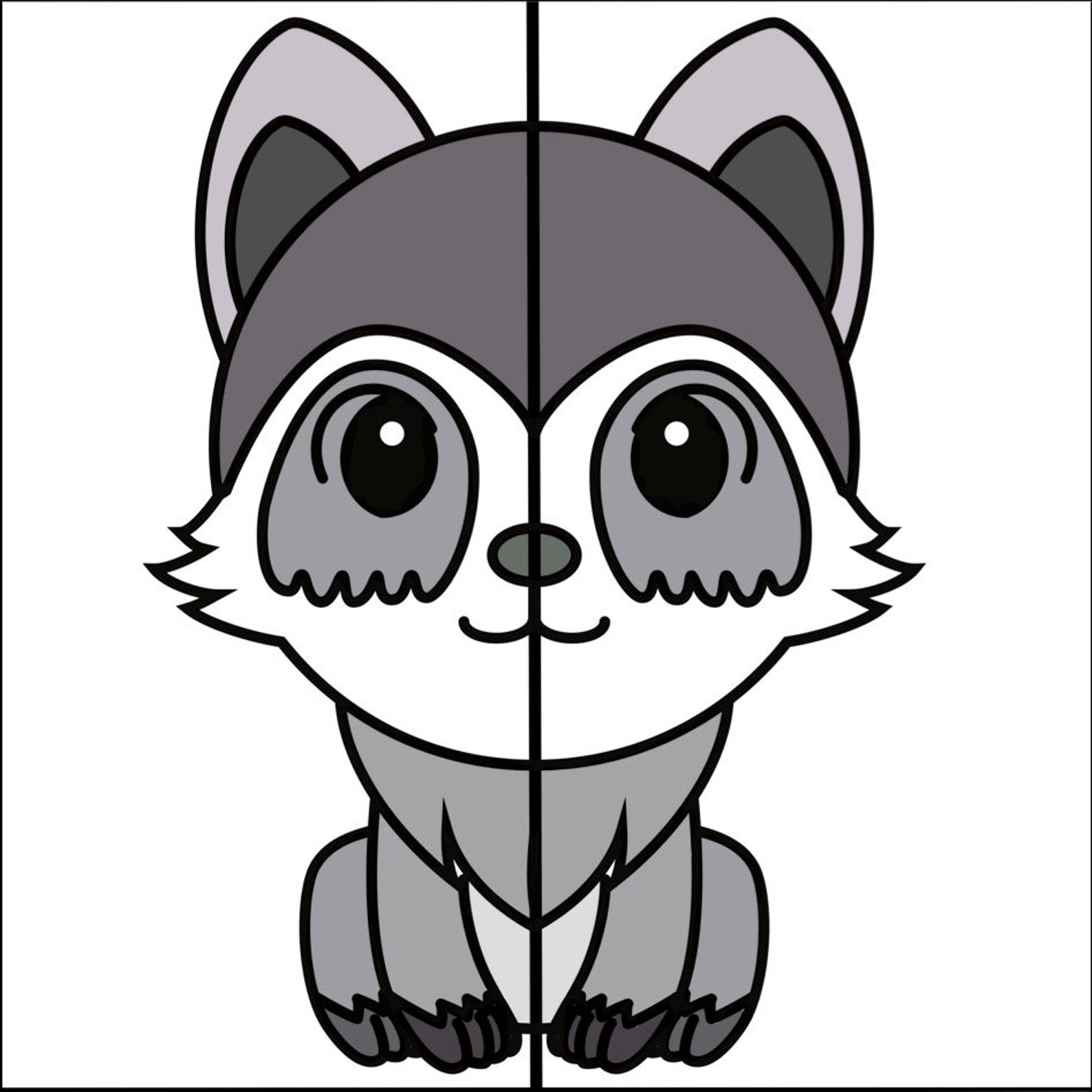 Interactive Symmetry Drawing Activity: Explore Woodland Animals ...