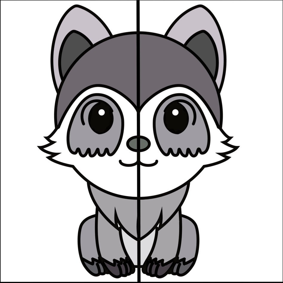 Interactive Symmetry Drawing Activity: Explore Woodland Animals ...