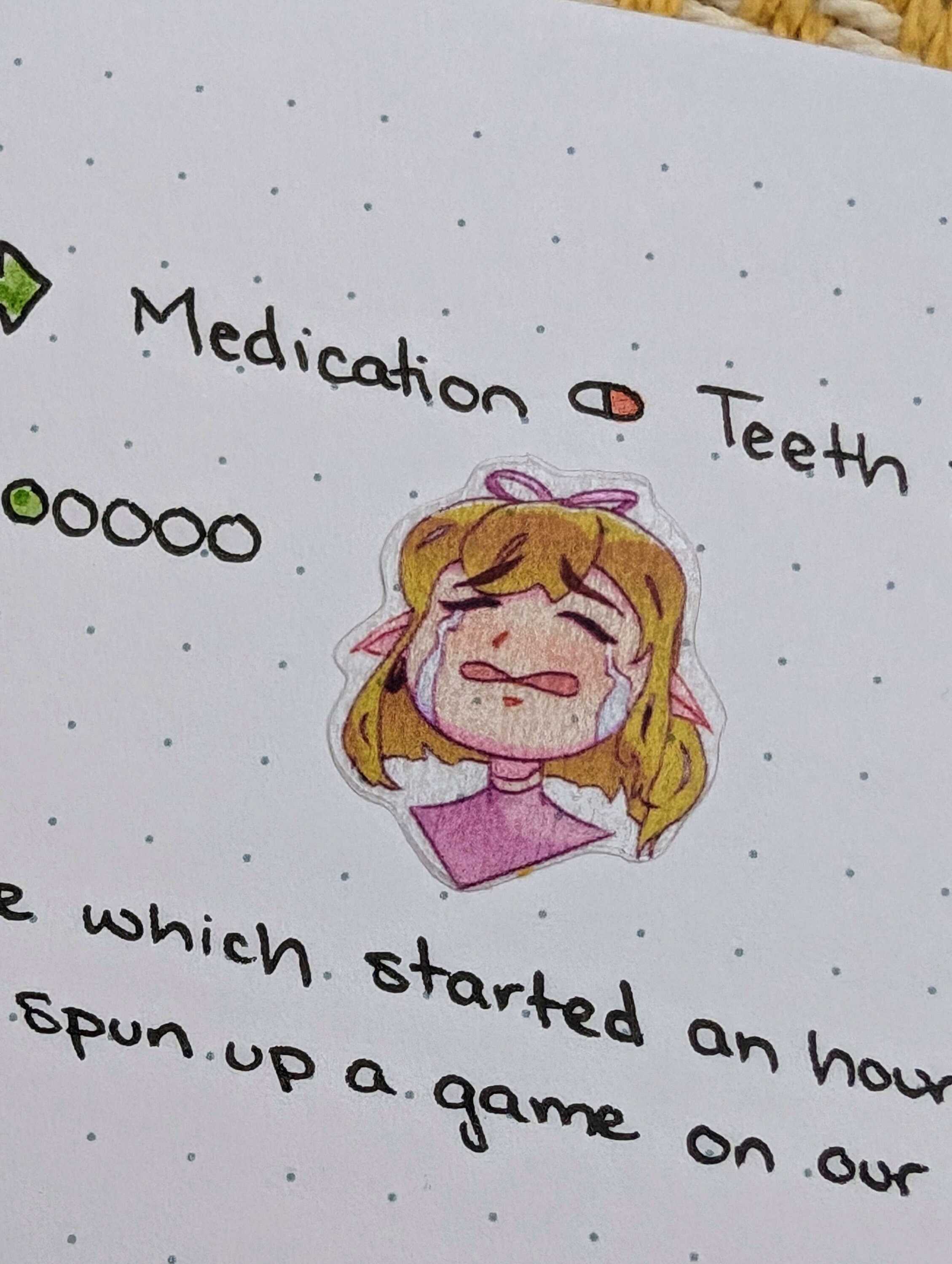 Persona Emoticons Sticker Sheet by Iri - Etsy