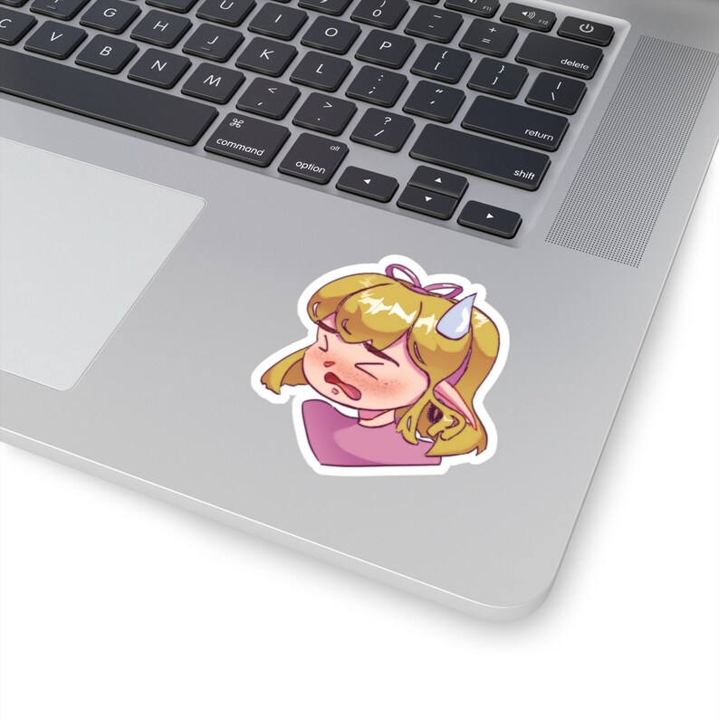Embarrassed Sticker Emoticon by Iri - Etsy