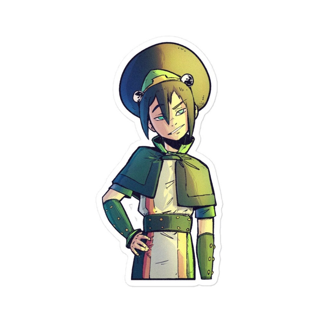 Sassy Toph Sticker by Newp - Etsy