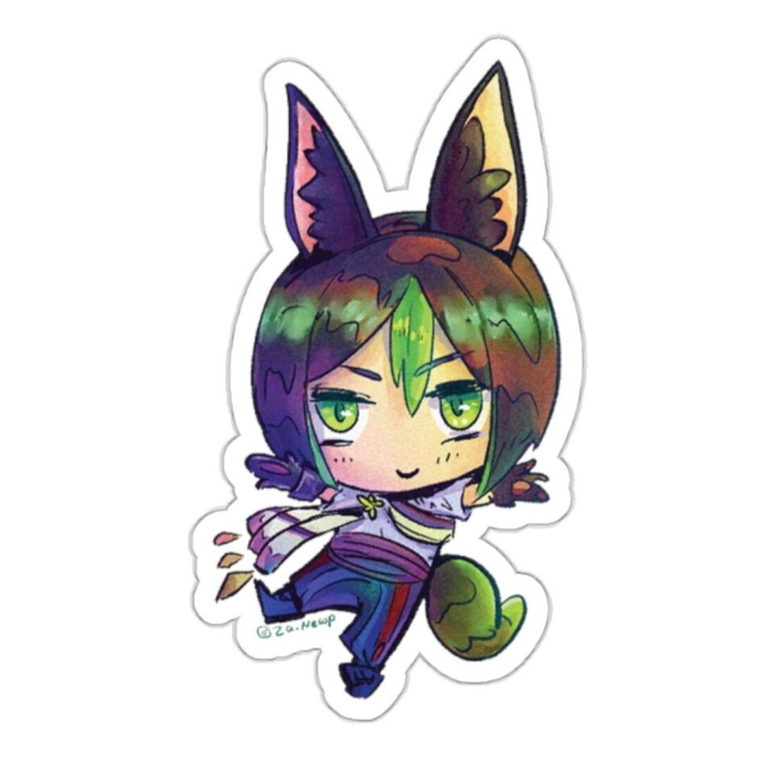 Chibi Good Mood Tighnari Sticker by Newp - Etsy