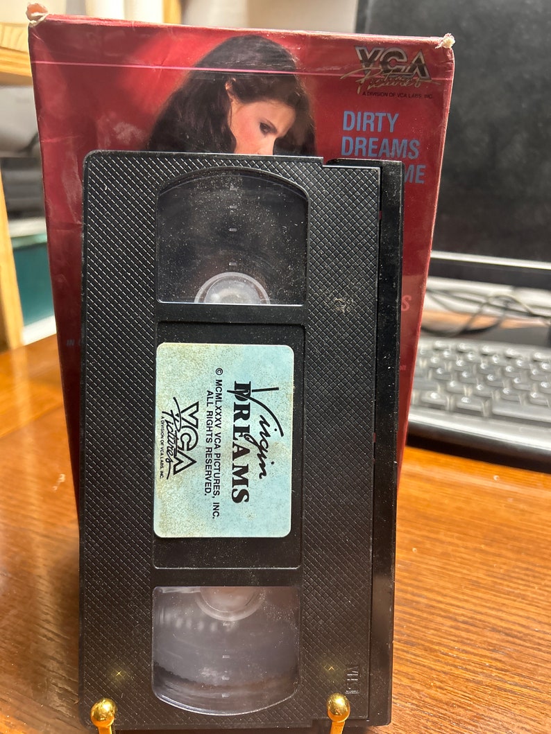 Vintage 1982 Adult VHS Tape Virgin Dreams. Former Rental. VCA Pictures ...
