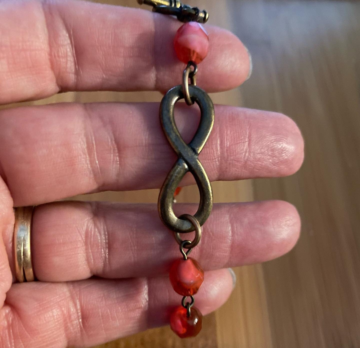 Bronze Figure Eight Bracelet - Etsy