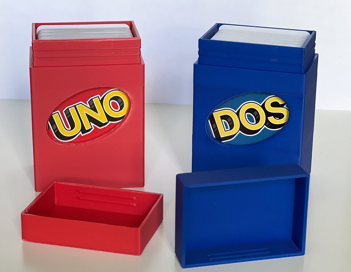 UNO Card Holder 3D Printed Box - DOS - Etsy UK