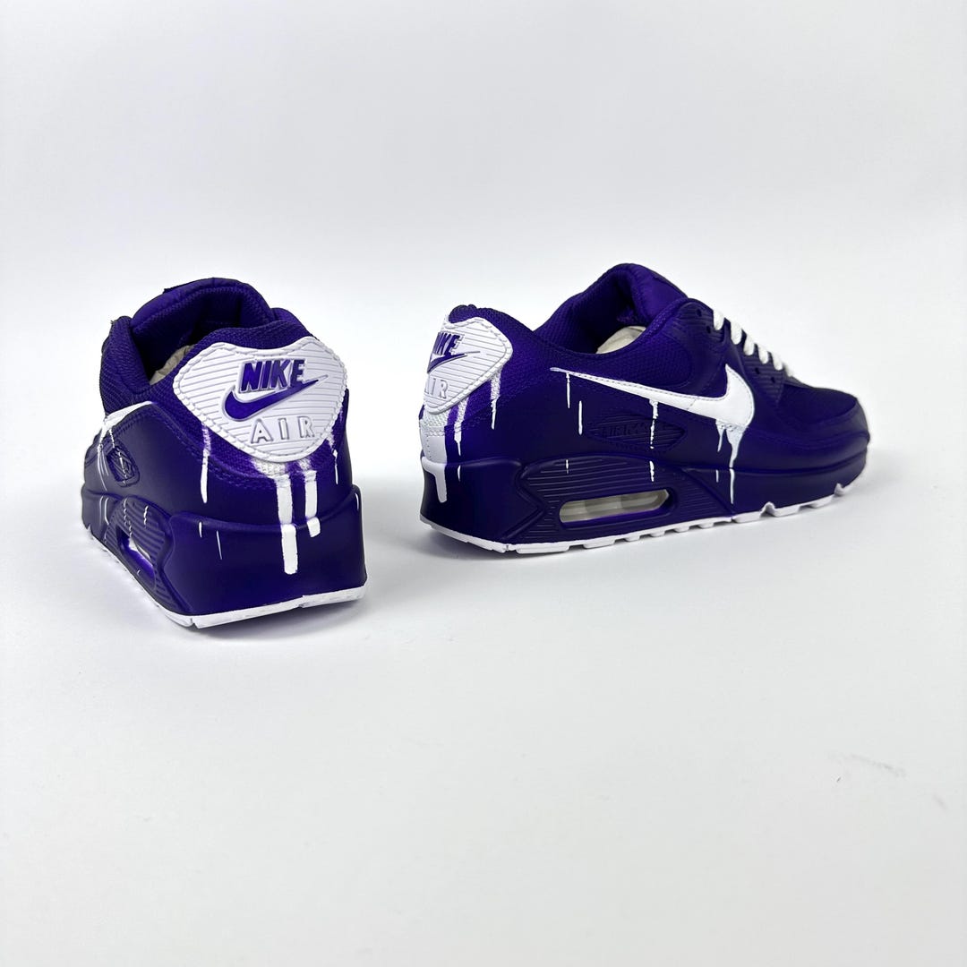 Custom Nike Airmax 90 Dripped Personalized Hand Painted Sneakers ...