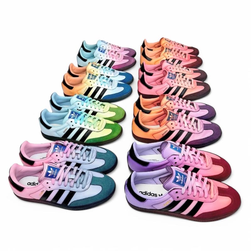 Custom Adidas Sambas - Etsy