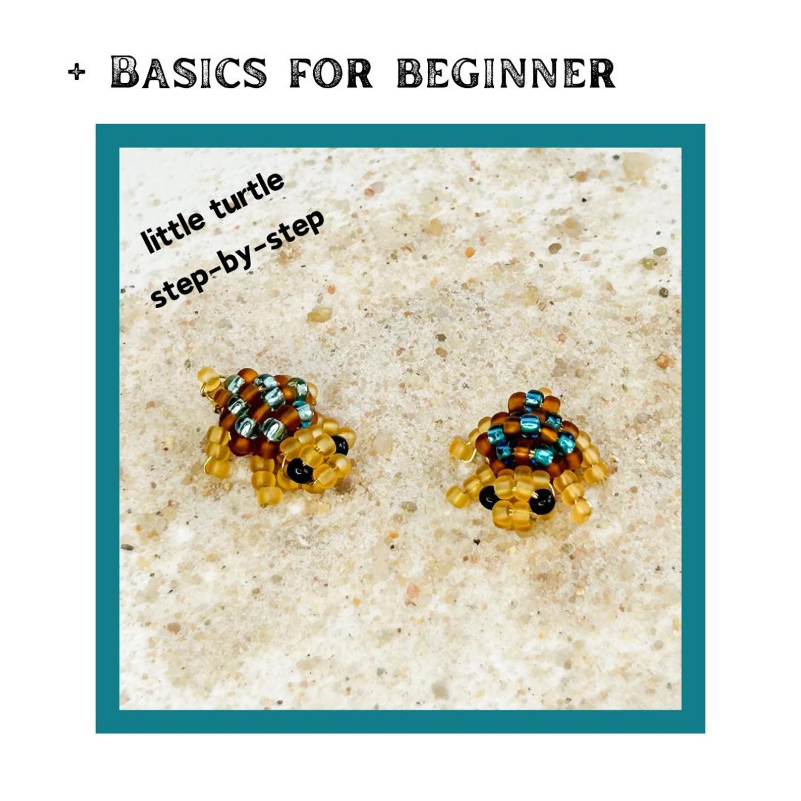 Seal and Walrus Pdf Bead Pattern, Beaded Animal Instructions German, 3D ...