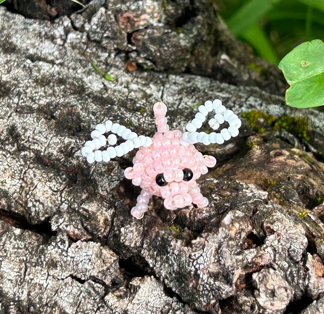 Winged Pig PDF Instructions, Tutorial Beaded Animals, Threading ...