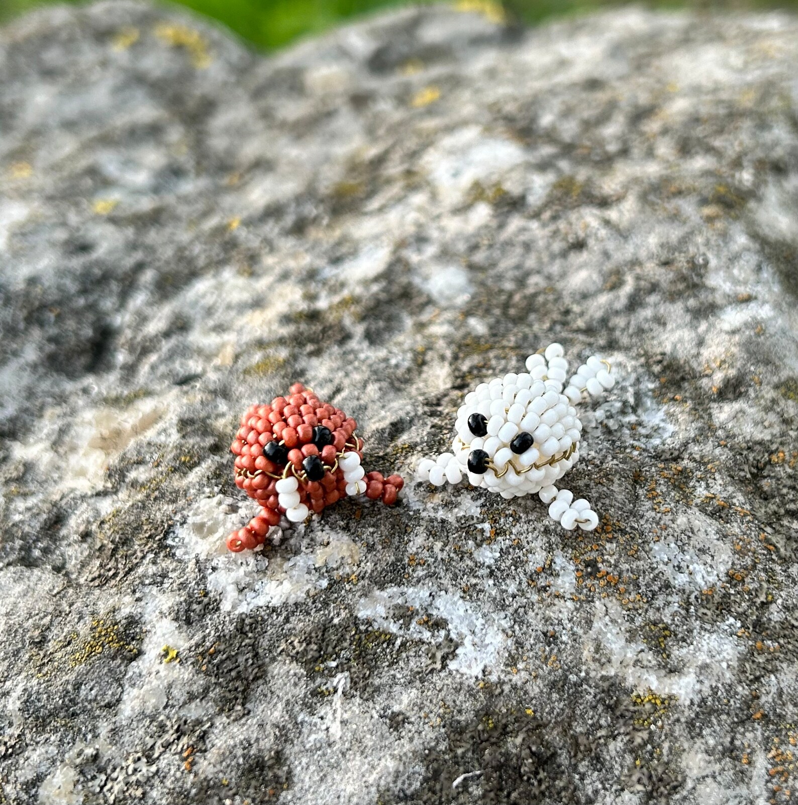 Seal and Walrus Pdf Bead Pattern, Beaded Animal Instructions German, 3D ...