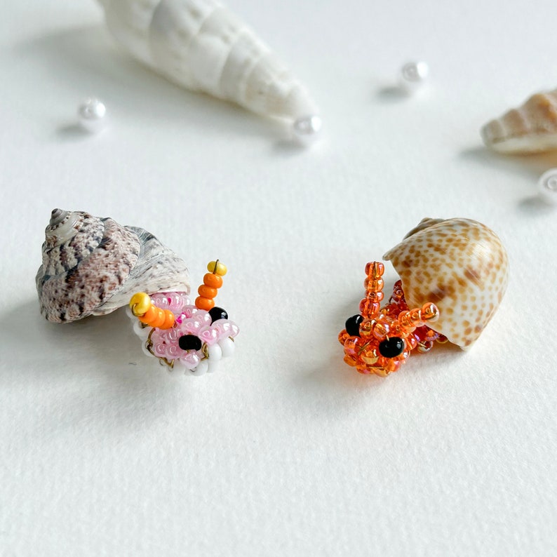Snail Pdf Bead Pattern, Beaded Animal Instructions in German, 3D Beaded ...