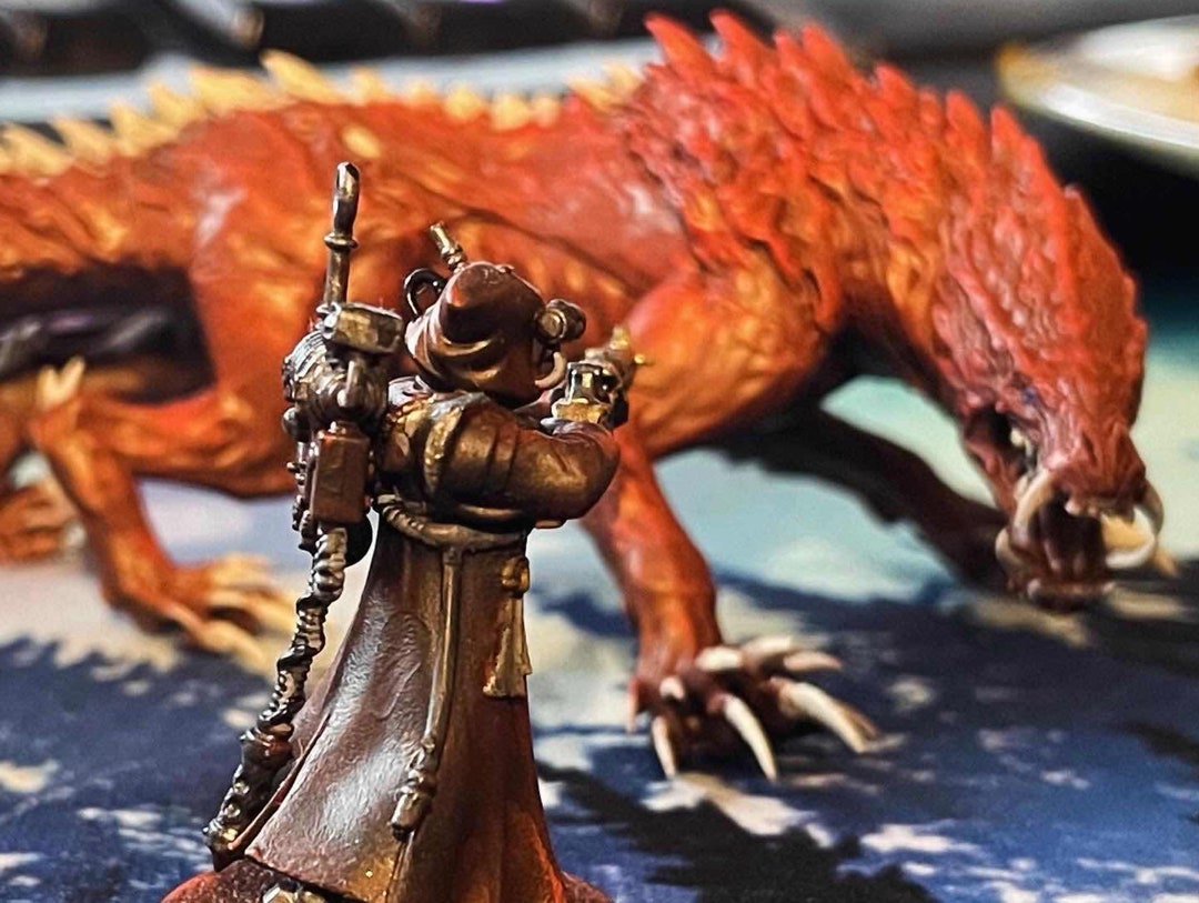 Odogaron From Monster Hunter World, Painted Resin Figure - Etsy