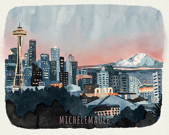 Seattle Print