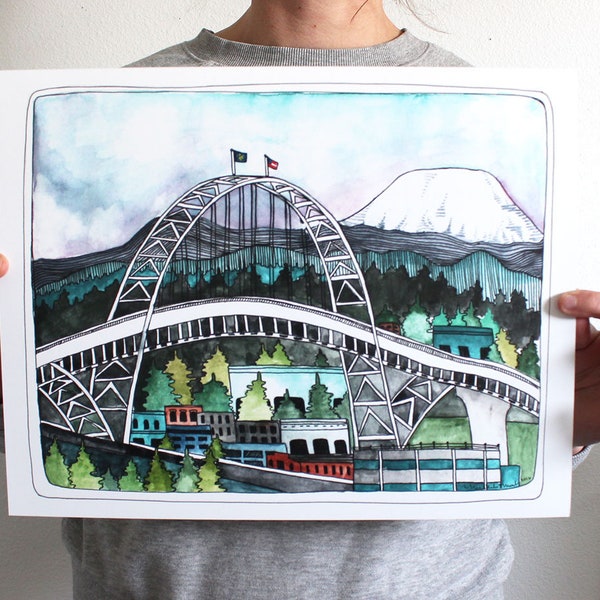 Portland Bridges - Etsy